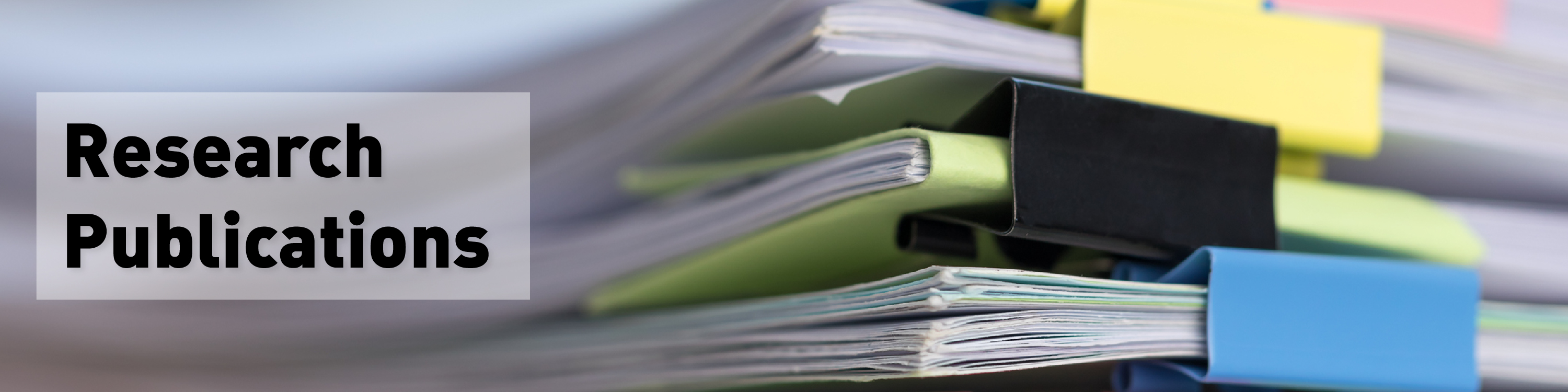 Research Publications - Page - Research